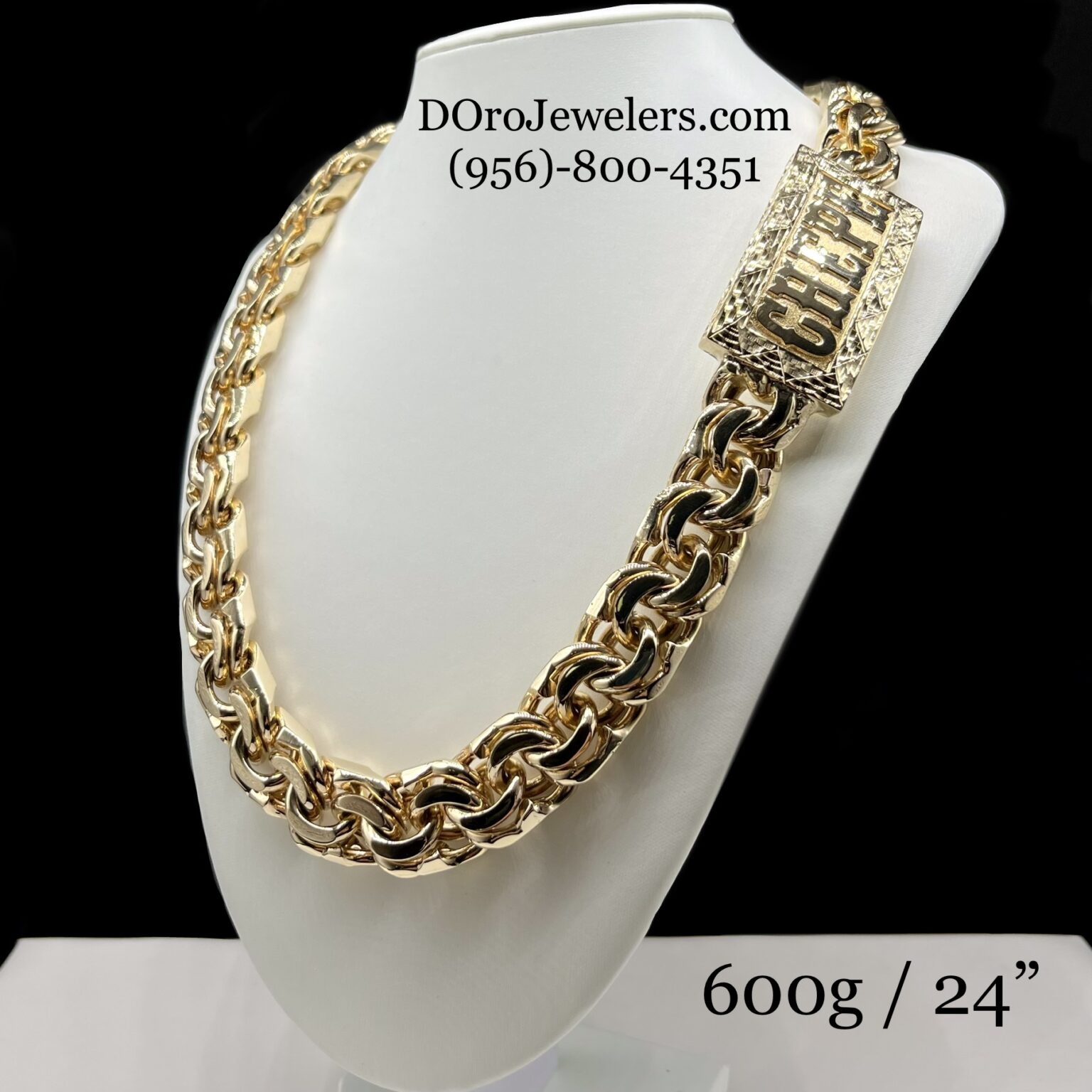Chino Link Chain 600g 10k – D'Oro Jewelers