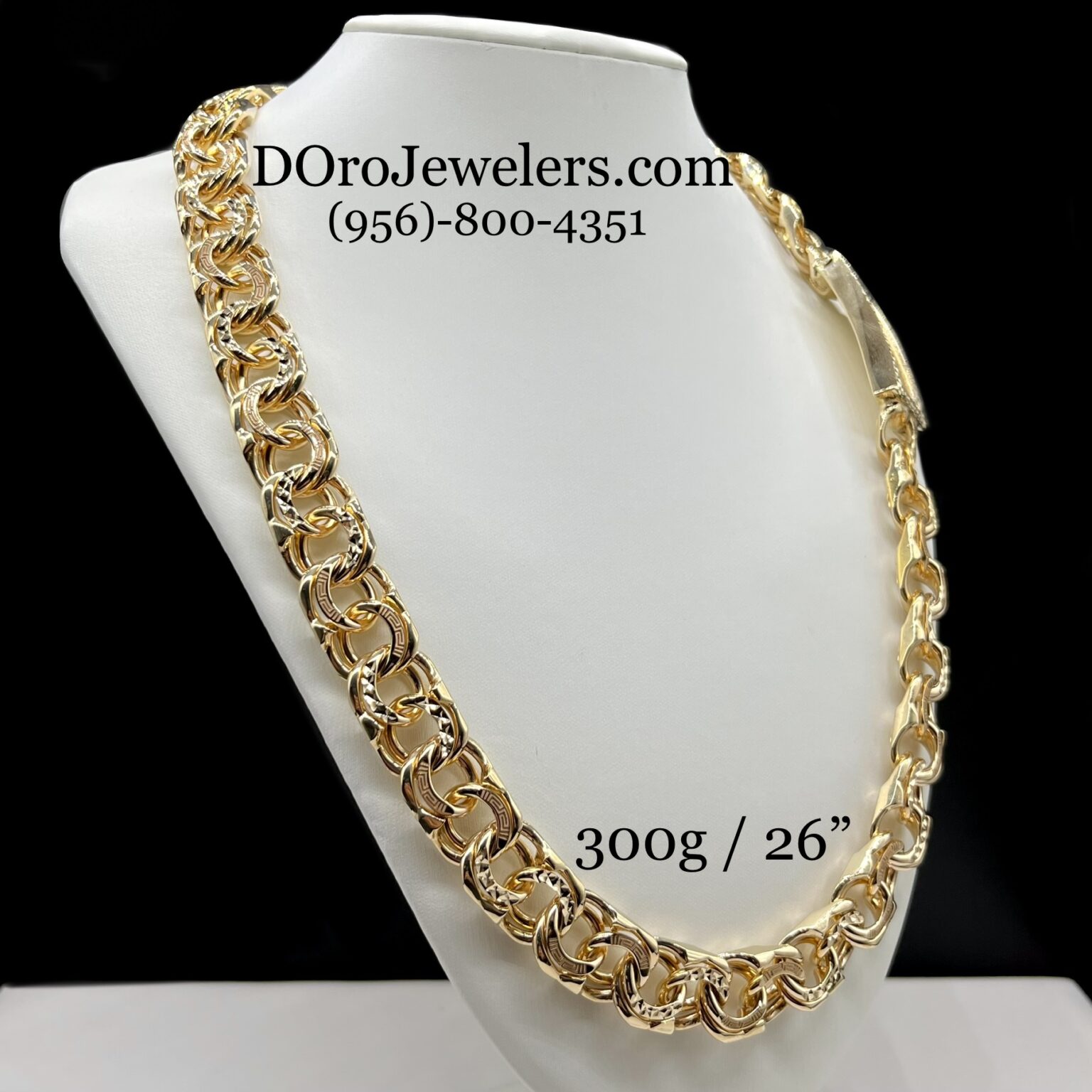 Chino Link Chain 300g 10k – D'Oro Jewelers