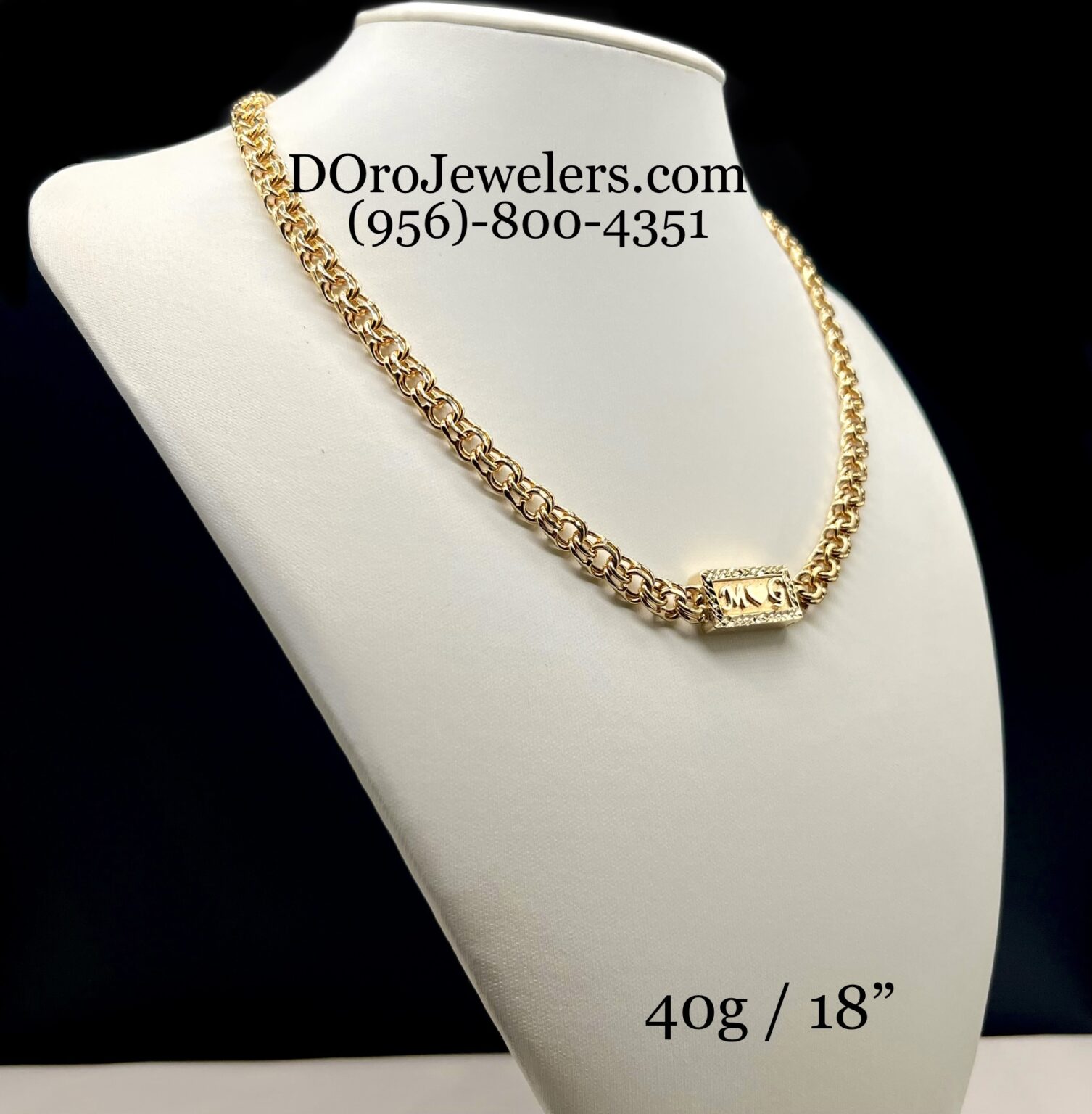 Chino Link Chain 40g 10k – D'Oro Jewelers