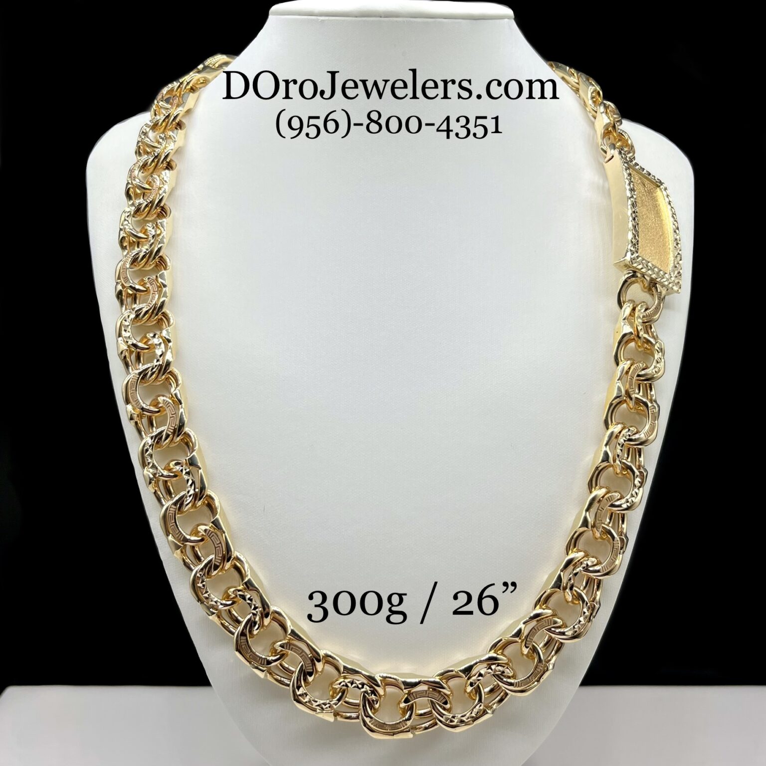 Chino Link Chain 300g 10k – D'Oro Jewelers